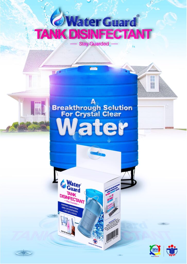WATERGUARD TANK DISINFECTANT: A Breakthrough Solution for Crystal Clear ...